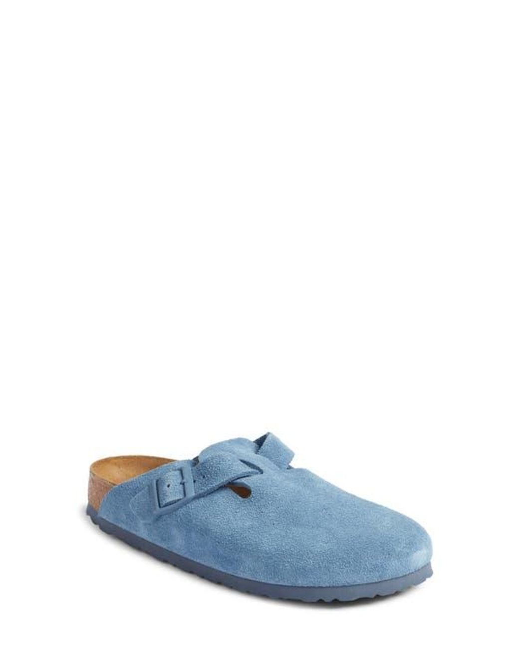 Birkenstock Boston Soft Footbed Clog in Blue | Lyst