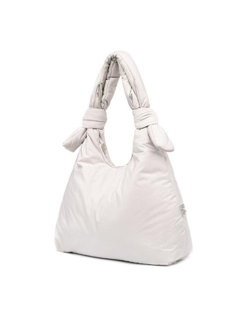 Lefrik Biwa Puffy Bag in White | Lyst