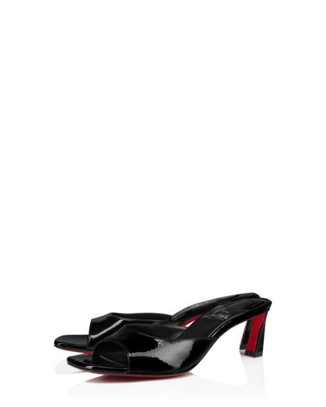Christian Louboutin Condora Slide Sandal in Black | Lyst