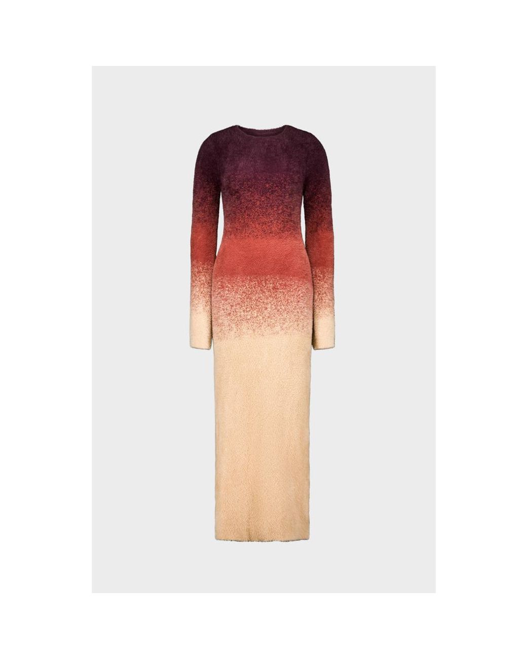 Saemdi Gradient Knit Dress in Red | Lyst