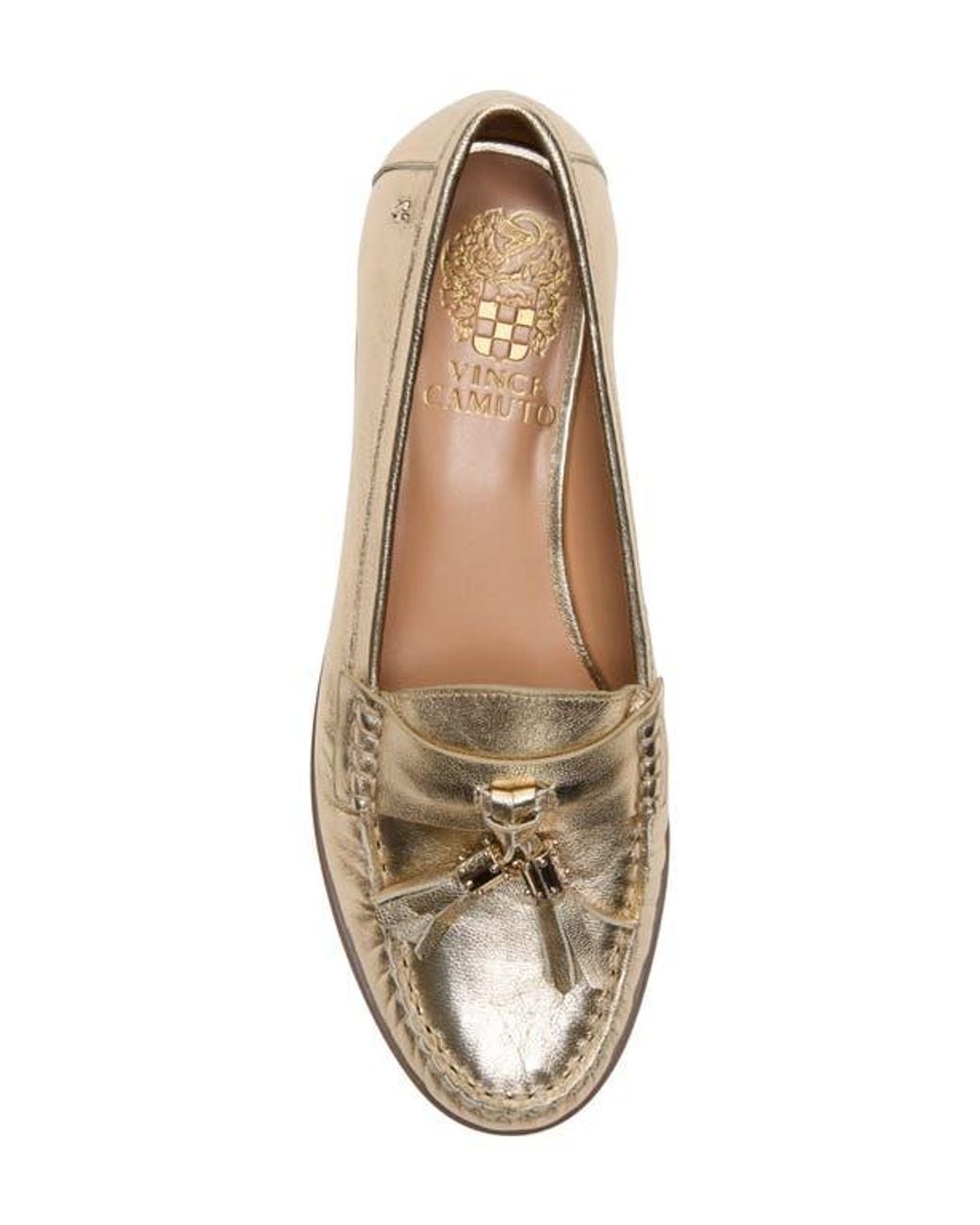Vince Camuto Casbella Loafer in Natural | Lyst