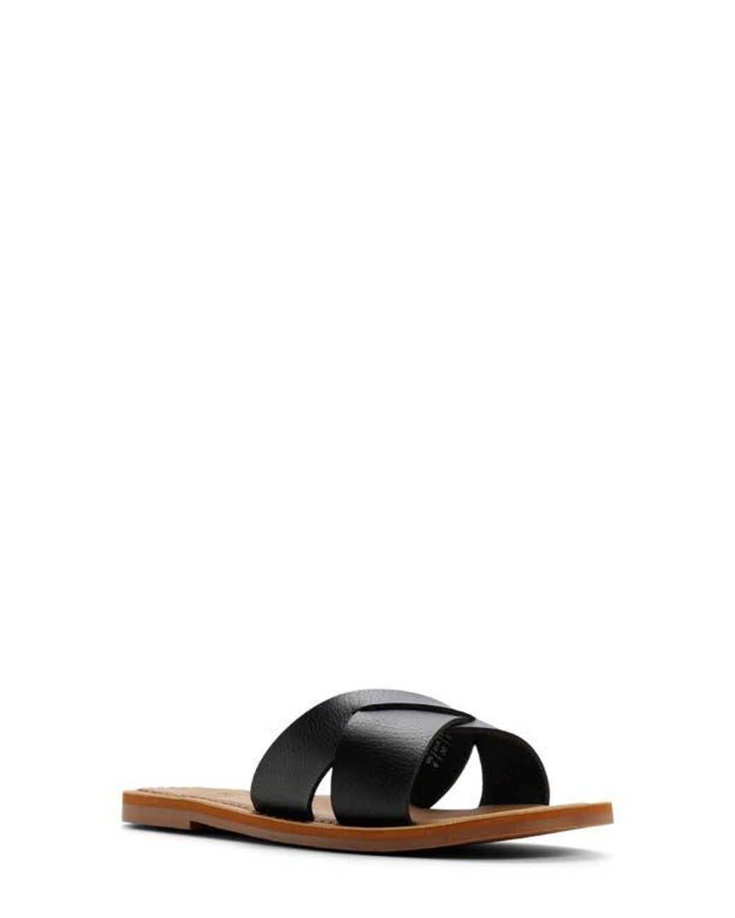 Roxy Andreya Ii Slide Sandal in Black | Lyst