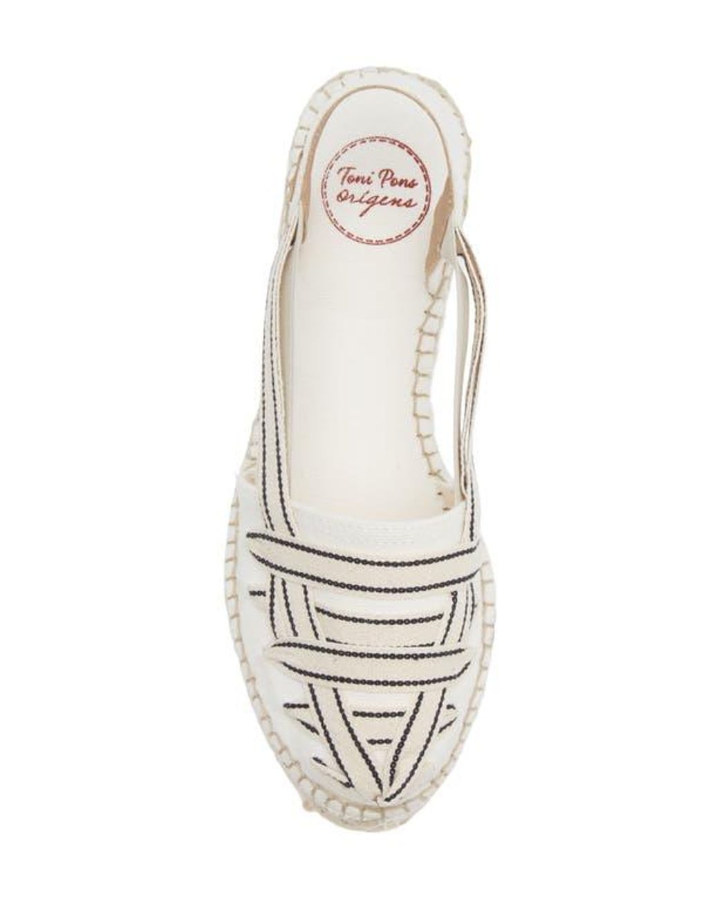 Toni Pons Rio Platform Espadrille in White | Lyst