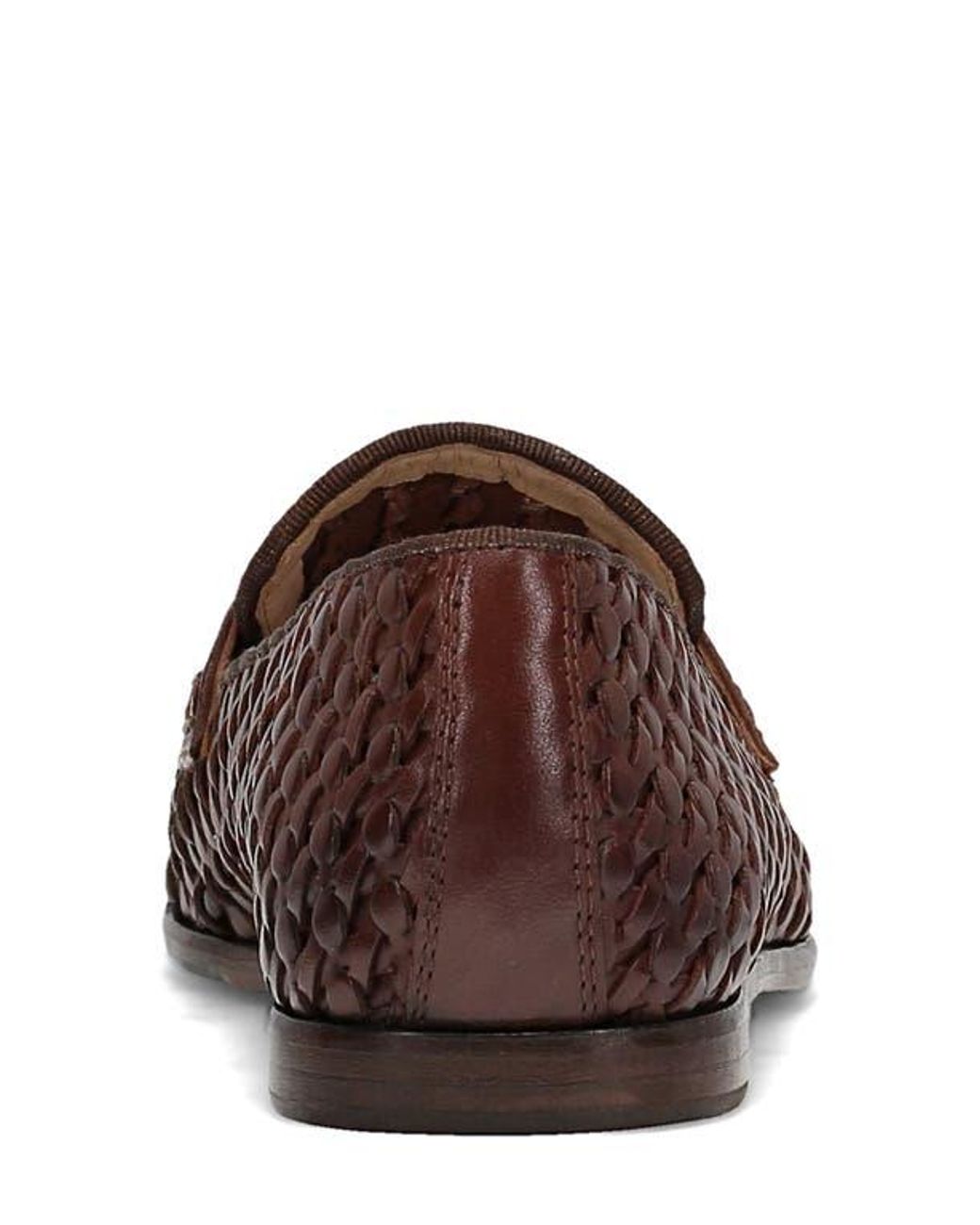 Frye Faith Woven Penny Loafer in Brown | Lyst