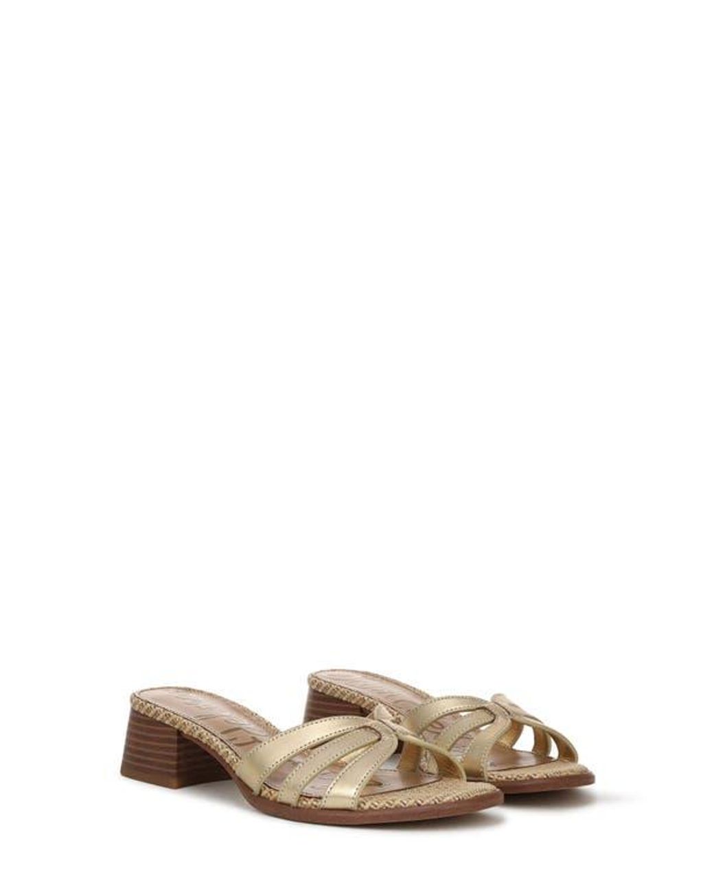 Sam Edelman Farrin Block Heel Sandal | Lyst