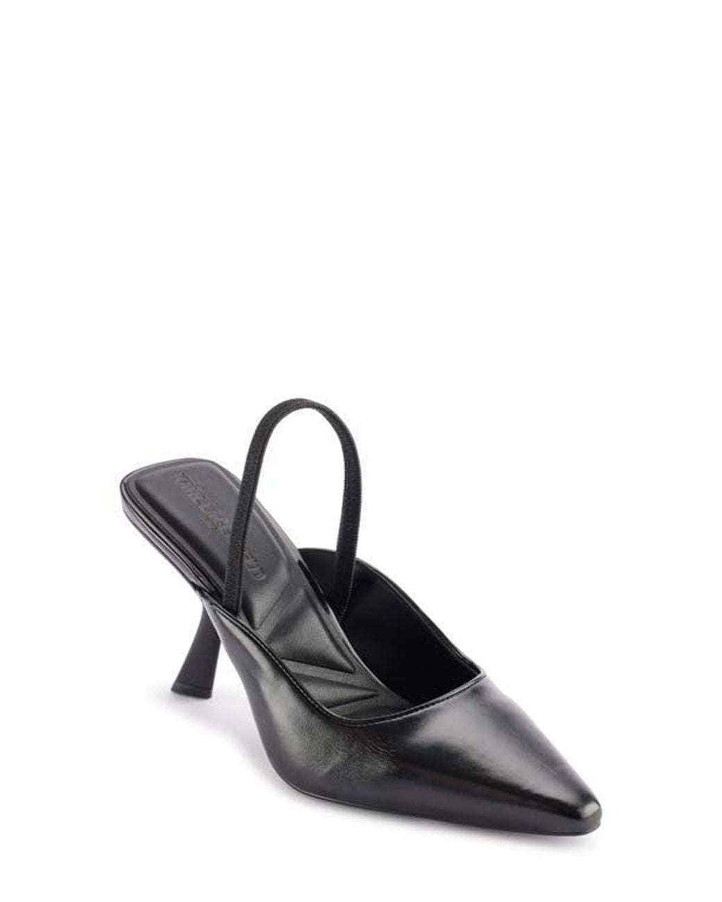 KARL LAGERFELD Keera Mary Jane Mule in Black | Lyst
