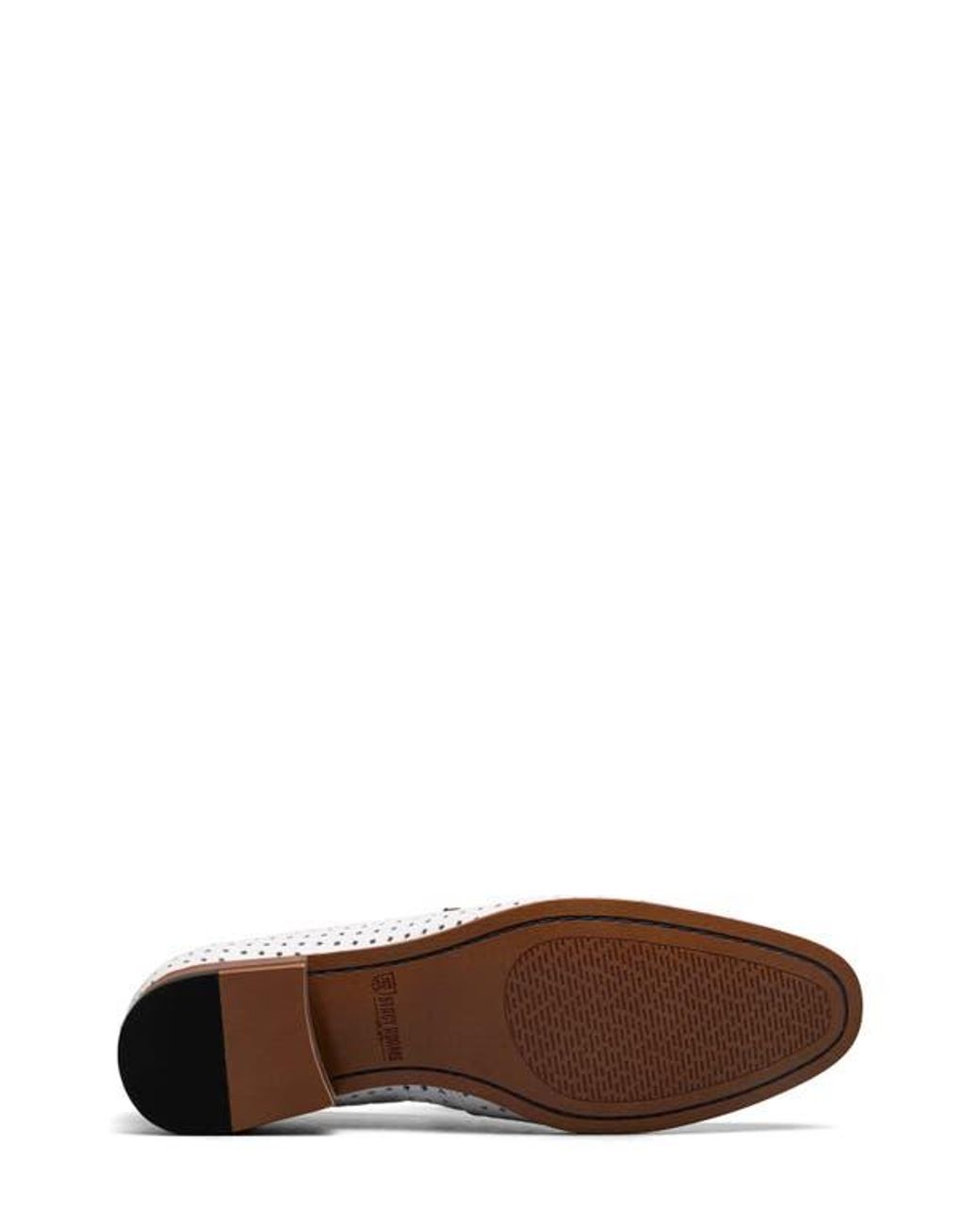 Stacy Adams Winstead Saddle Penny Loafer in White for Men | Lyst