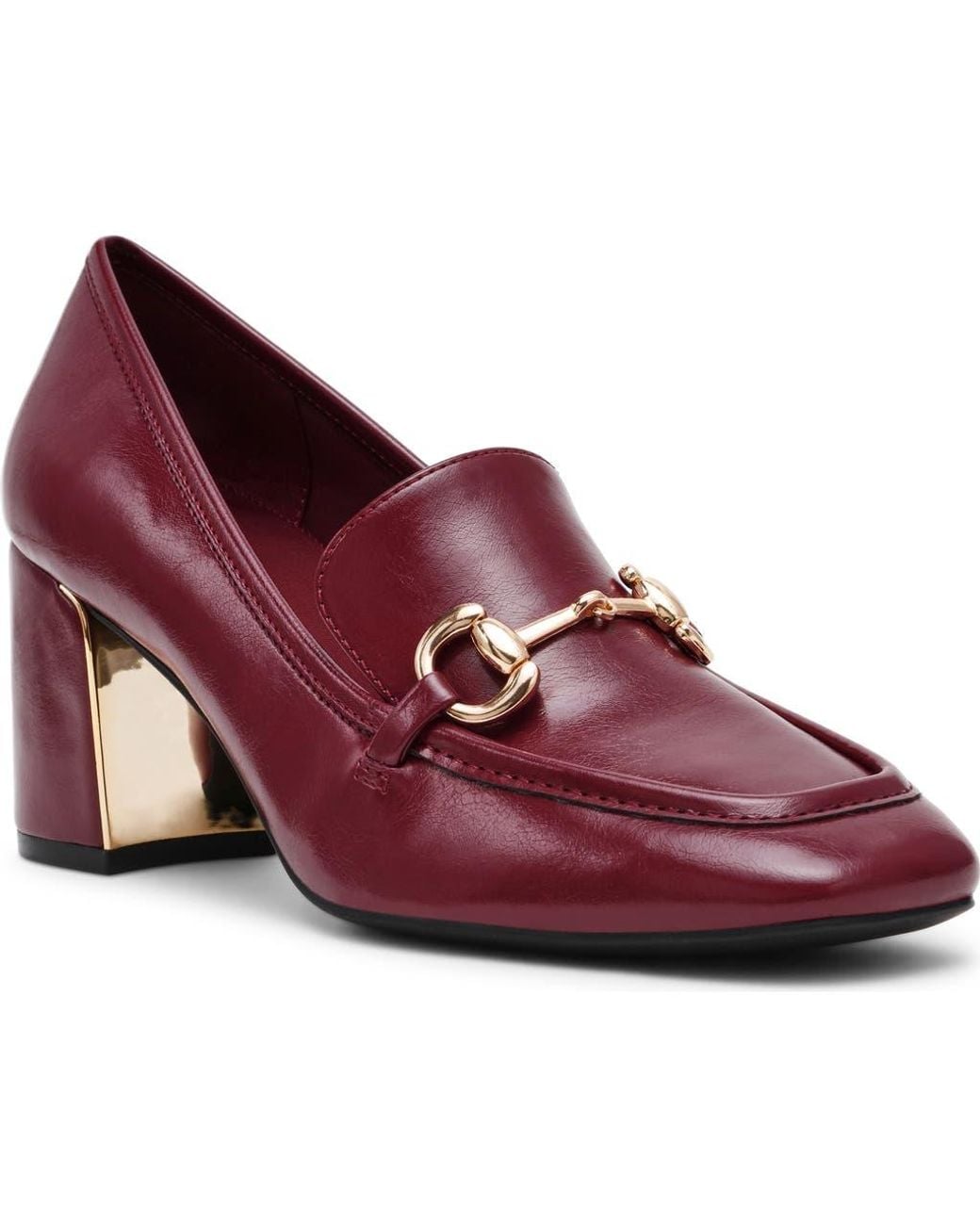 Anne Klein Tobi Bit Loafer Pump in Red | Lyst
