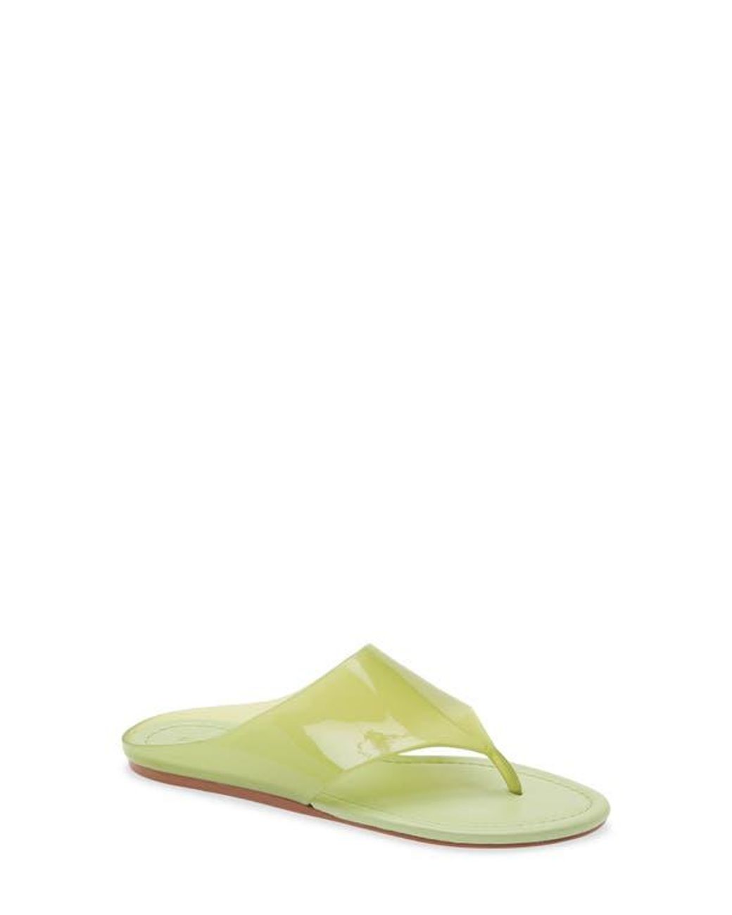 FARM Rio Jelly Flat Flip Flop in Yellow | Lyst