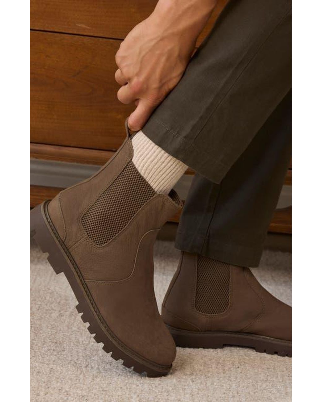 TOMS Griffin Water Resistant Boot in Brown for Men | Lyst