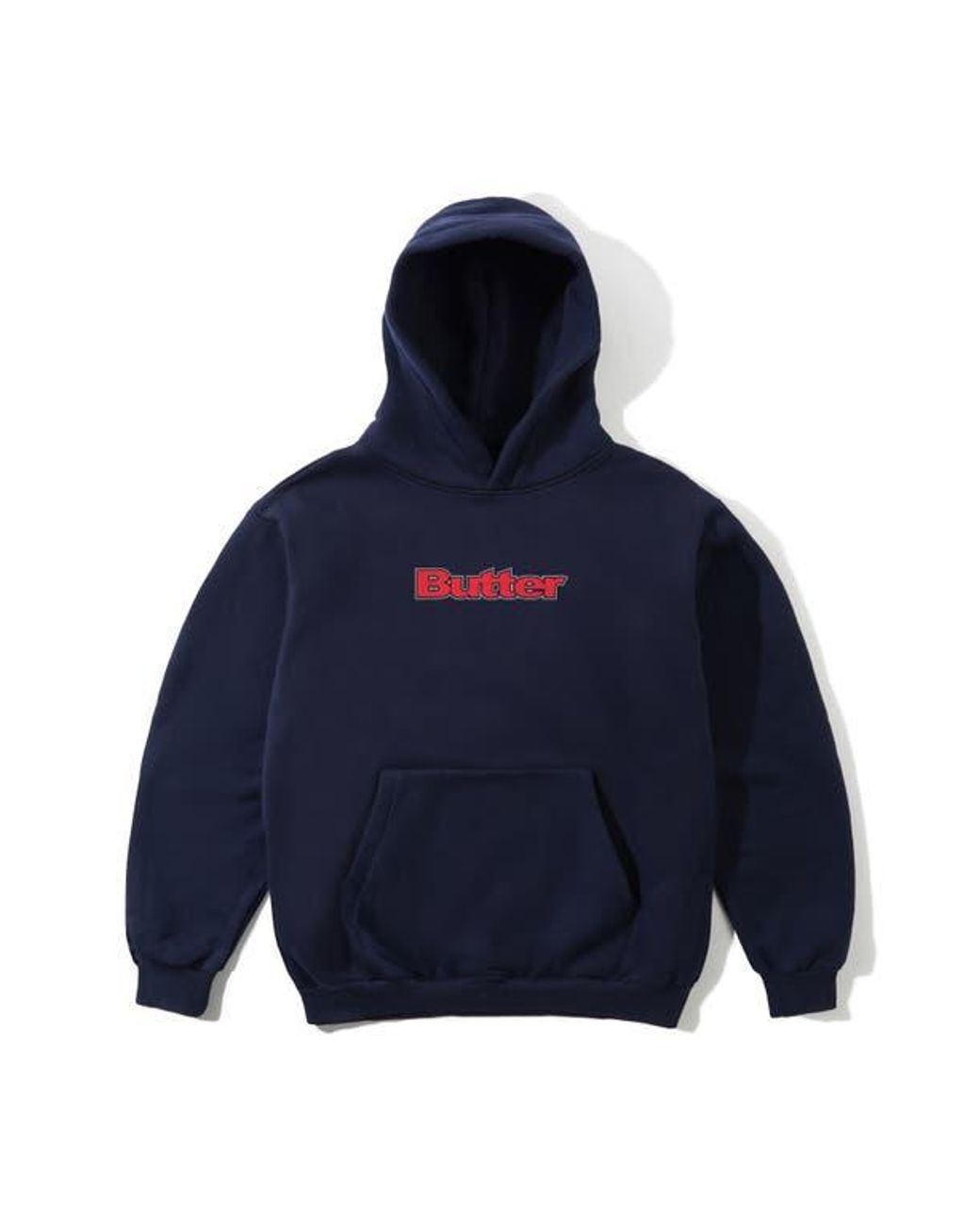 Butter Goods Outline Logo Graphic Hoodie in Blue for Men | Lyst