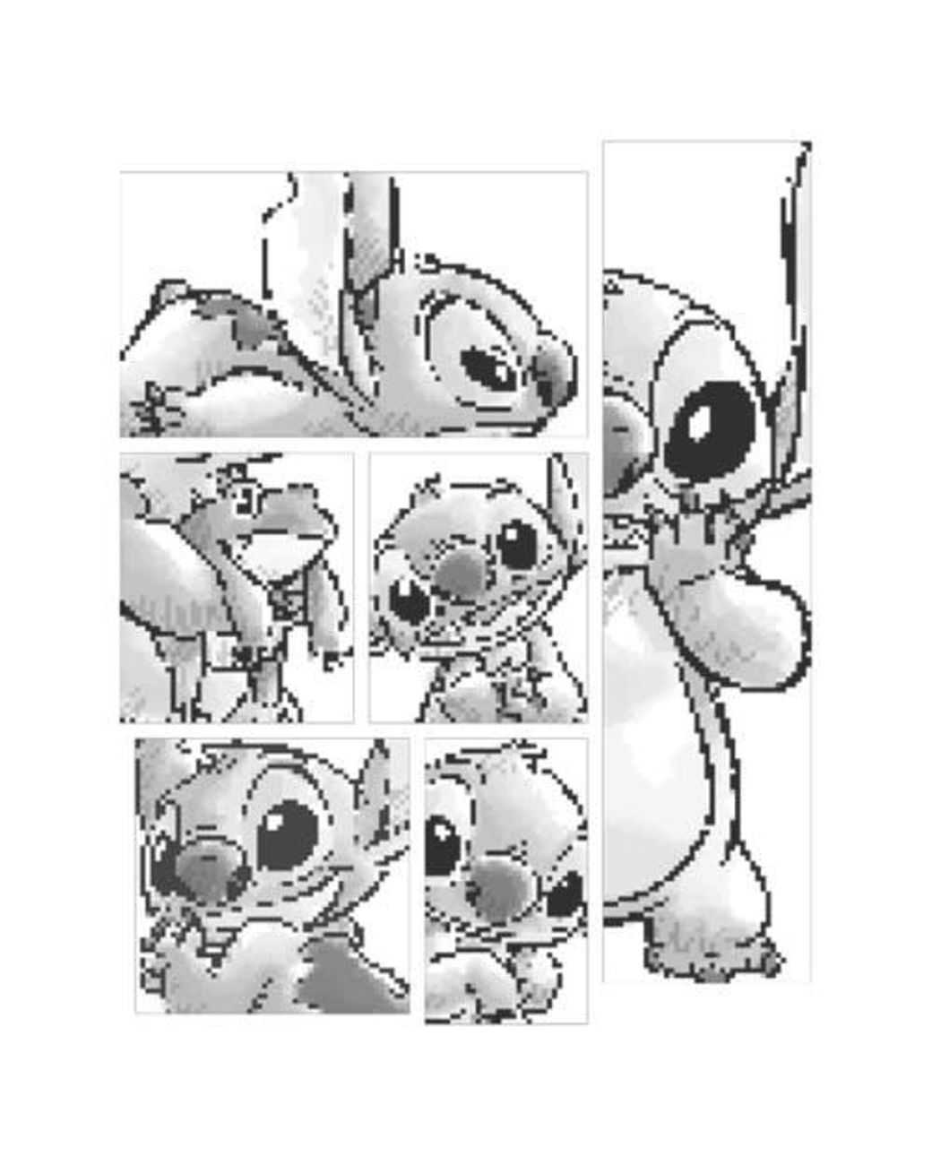 Lilo Et Stitch Grayscale Sketches Of Stitch Graphic T-Shirt for Men | Lyst