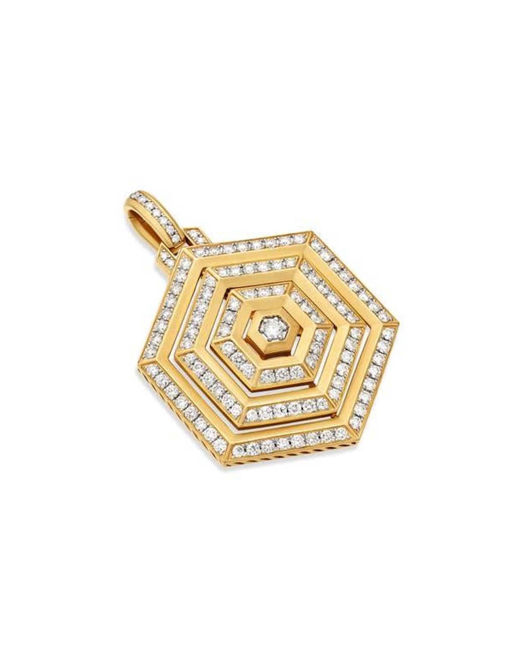 David Yurman Carlyle Pendant in Metallic | Lyst