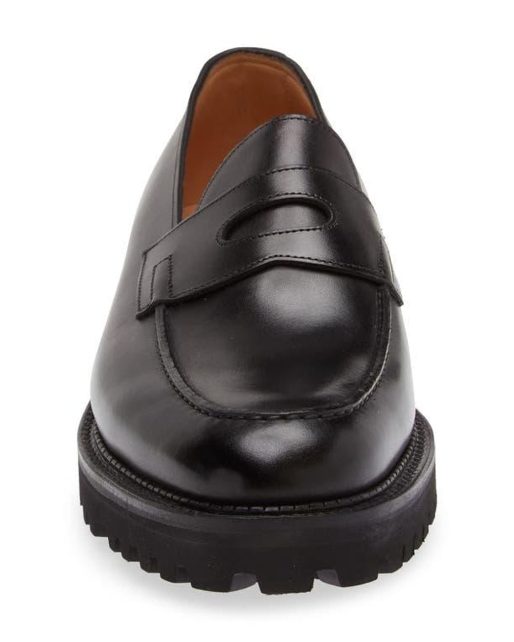 John Lobb Lopez Penny Loafer in Black for Men | Lyst
