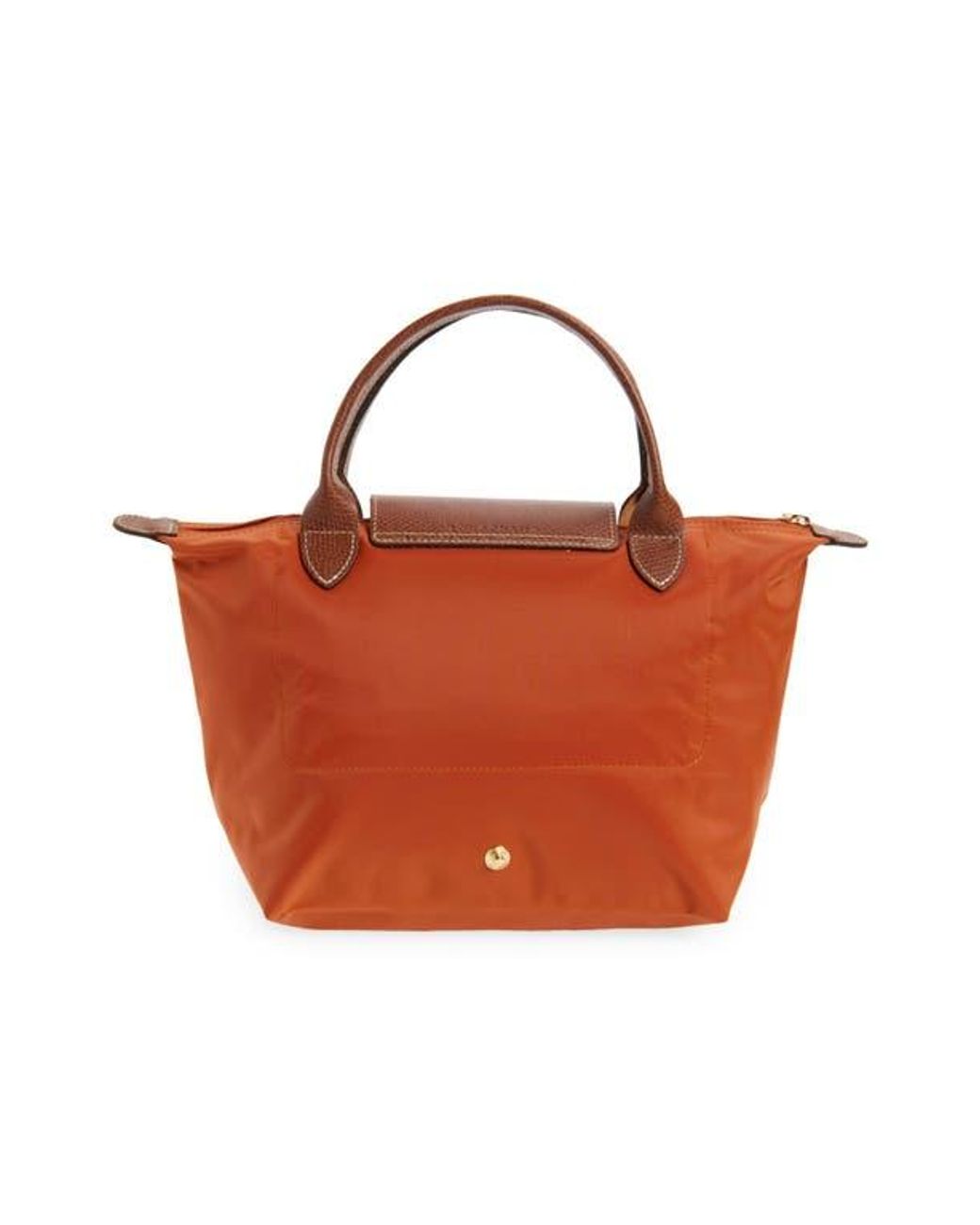 Longchamp Small Le Pliage Original Top Handle Bag in Red | Lyst