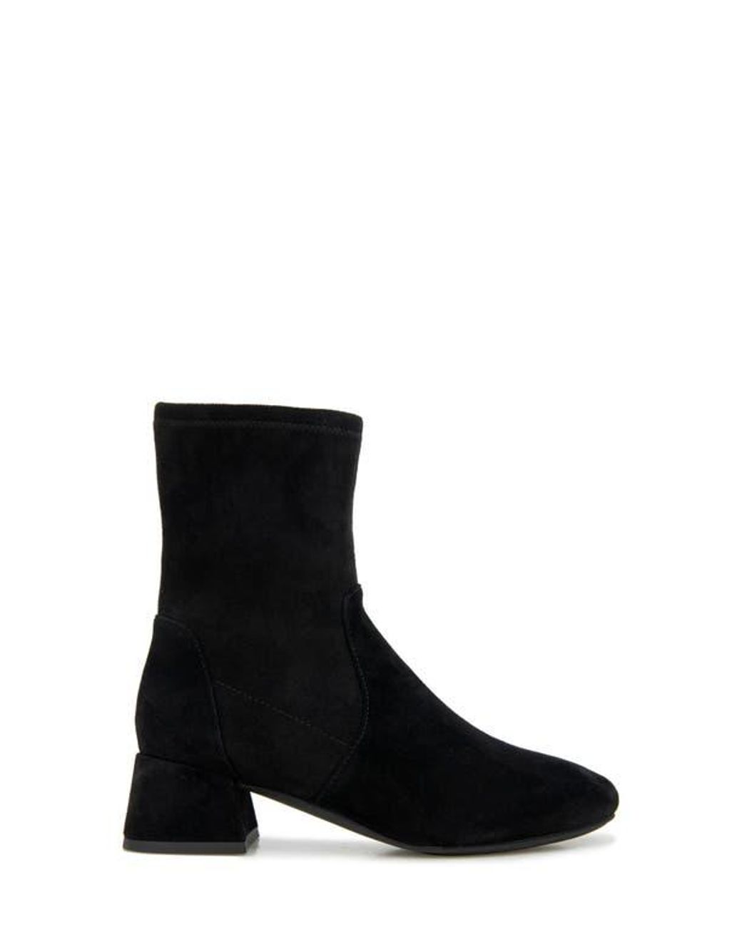 Gentle Souls Elbert Block Heel Bootie in Black | Lyst