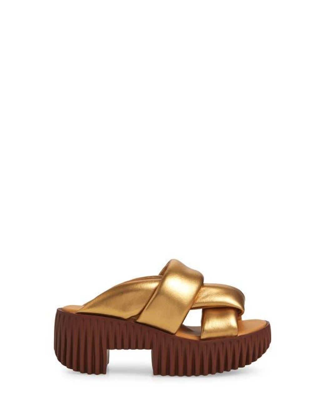 4Ccccees Plia Semo Platform Sandal in Brown | Lyst