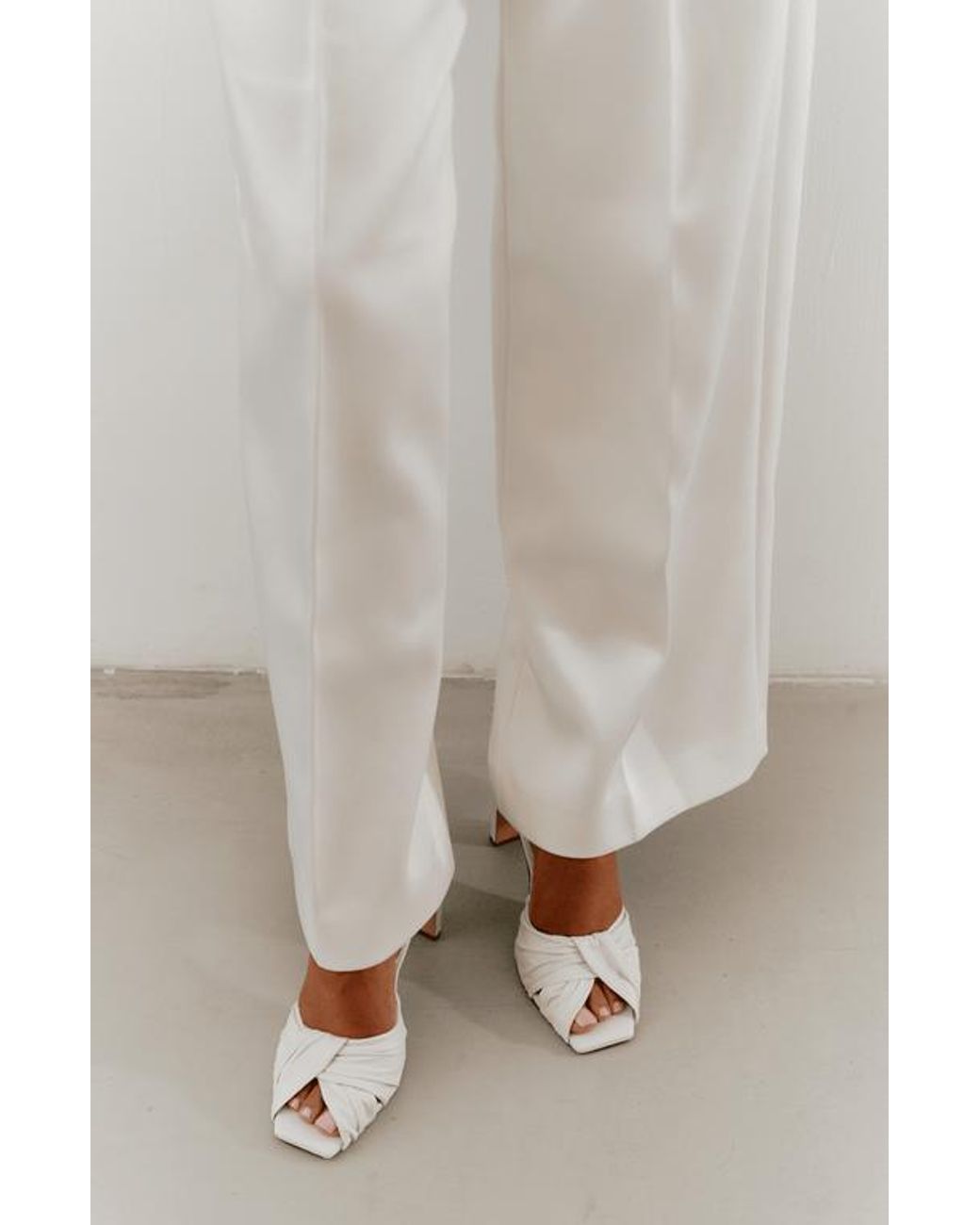 Daniella Shevel Skyler Pump in White | Lyst