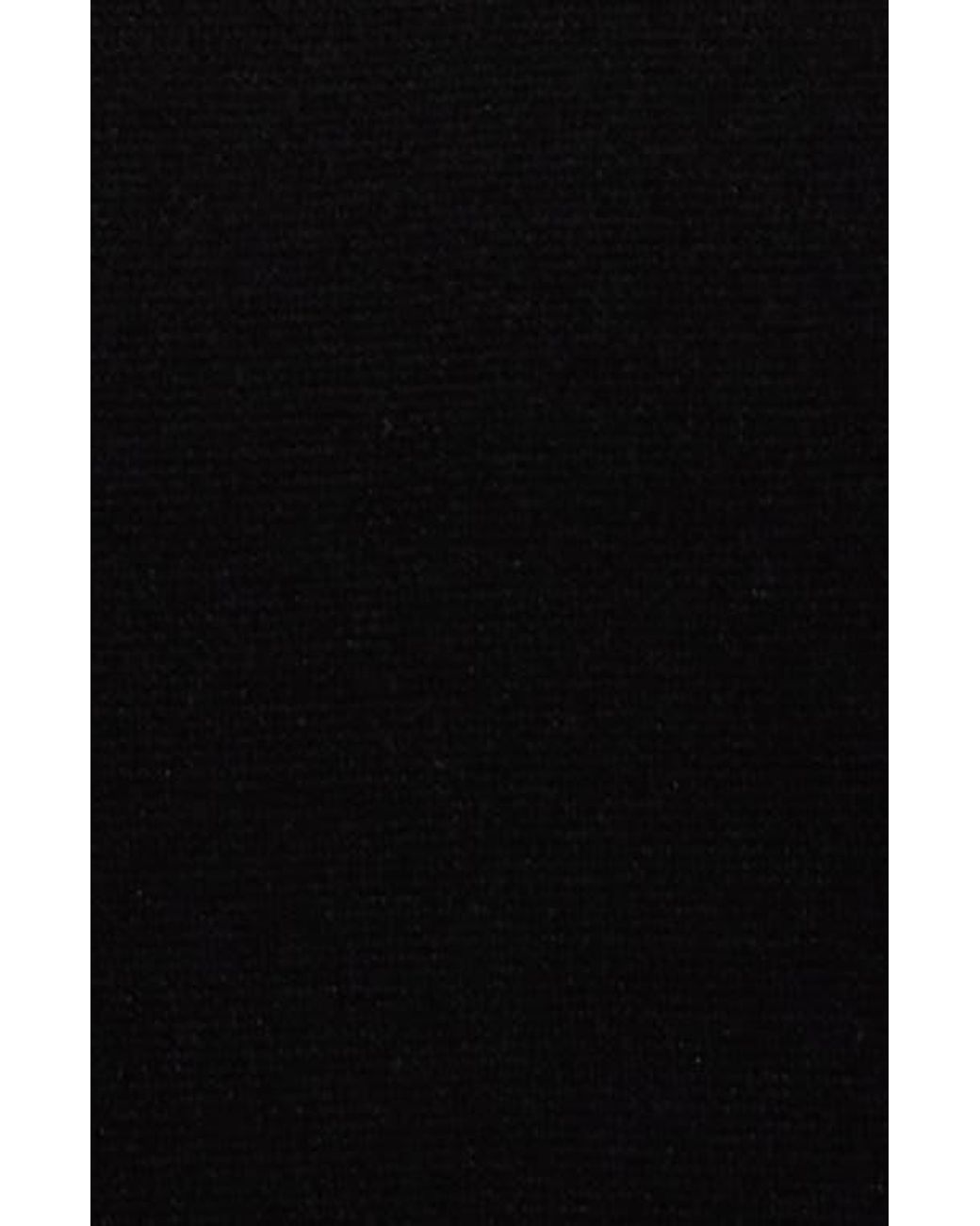 Eliza J Mock Neck Long Sleeve Mixed Media Dress in Black | Lyst
