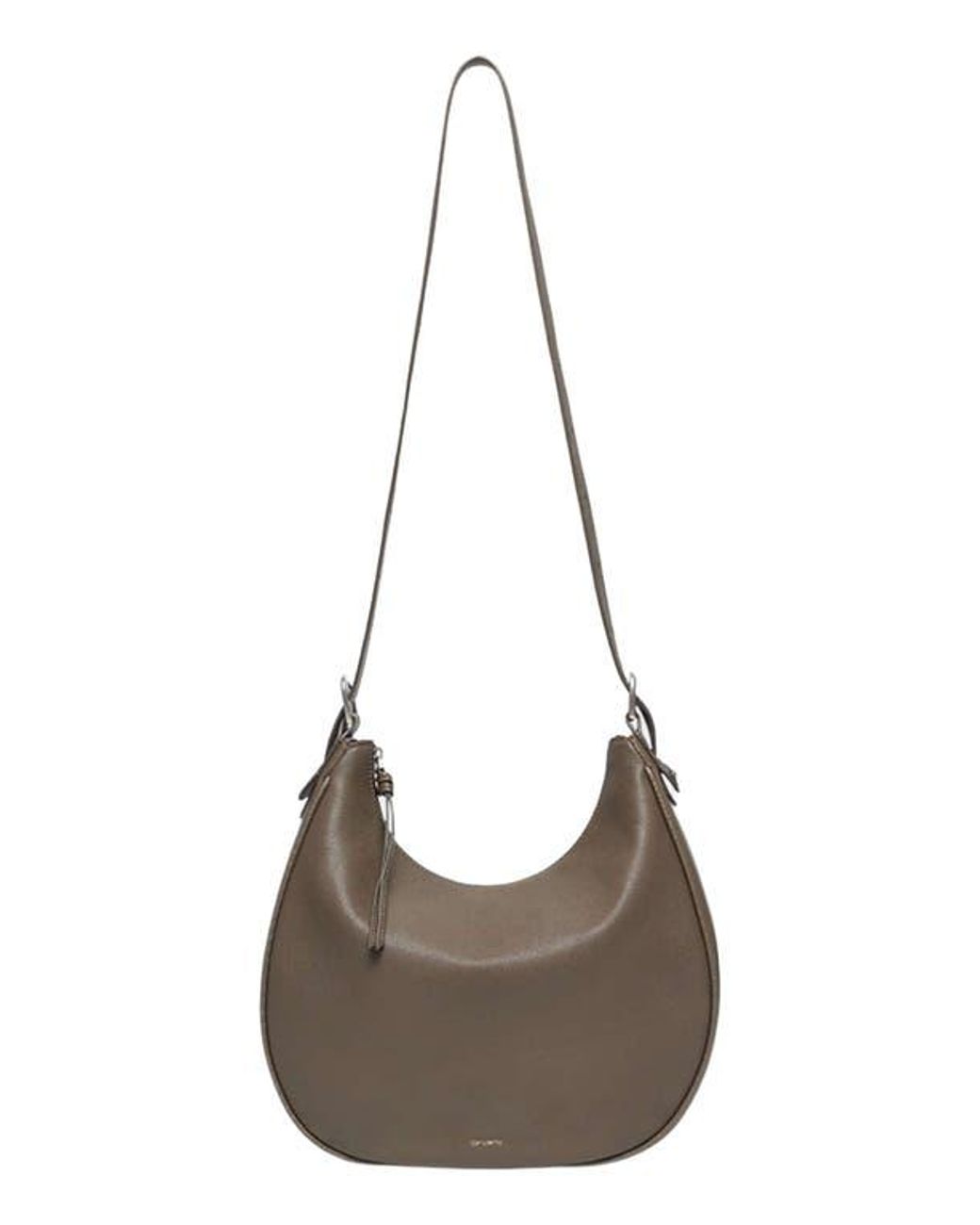 orYANY Lauren Leather Shoulder Bag in Gray | Lyst