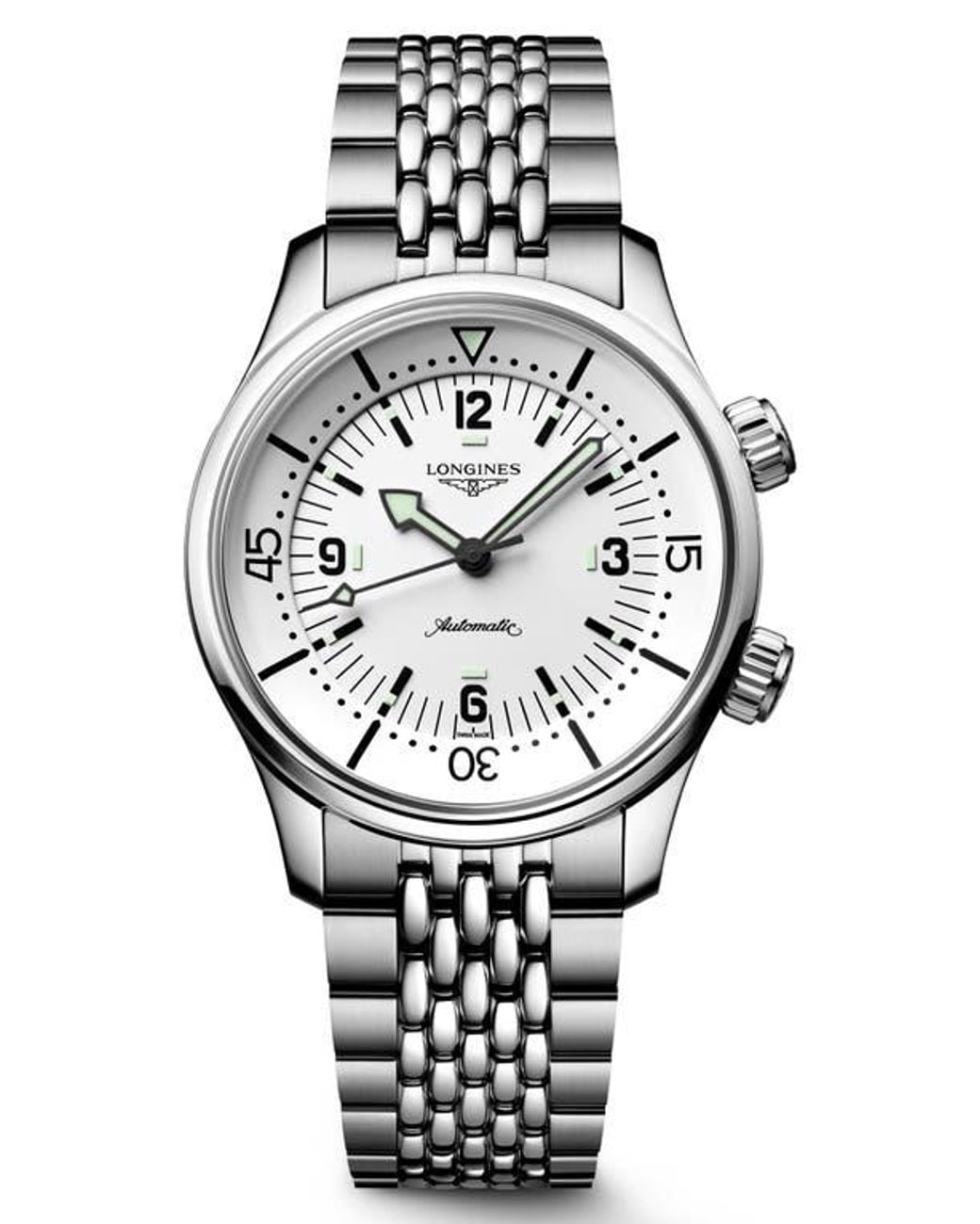 Longines Legend Diver Automatic Bracelet Watch, 39Mm in Gray for Men | Lyst