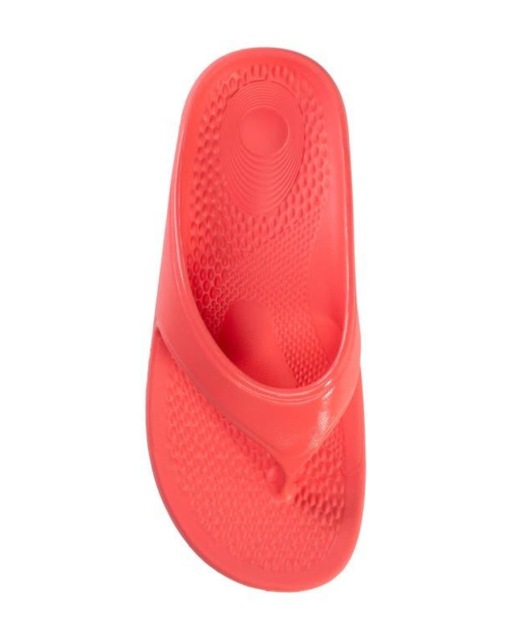 Revitalign Fusion Energy Flip Flop in Red | Lyst