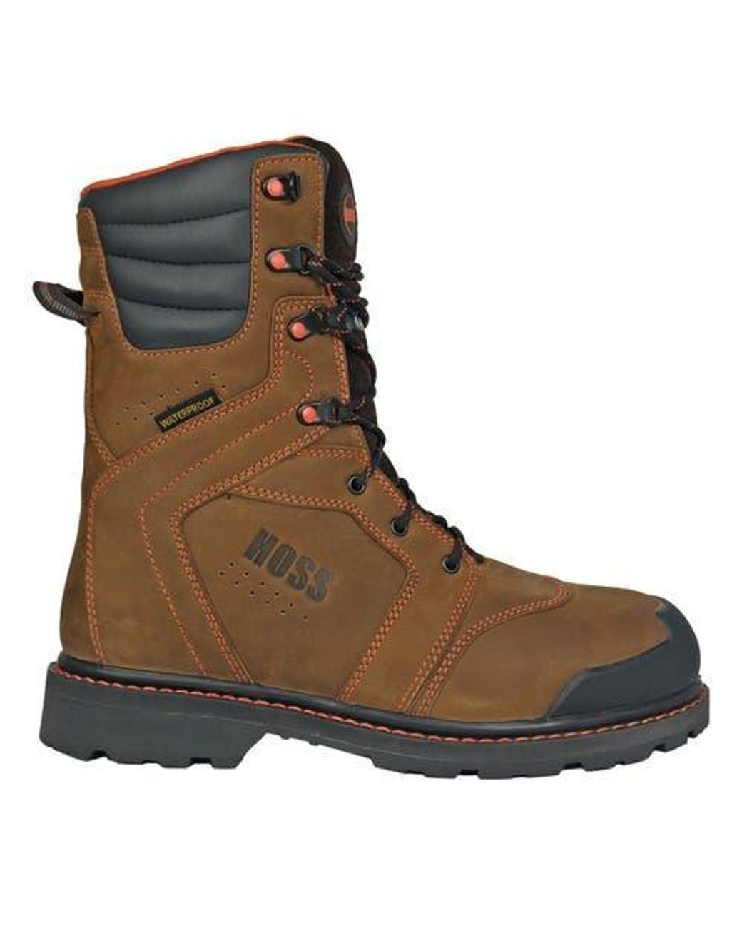 Hoss Boot Company Hoss Clash Composite Toe Insulated Work Boot in Brown ...