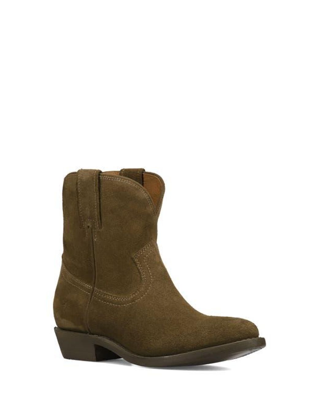 Frye Billy Bootie in Brown | Lyst