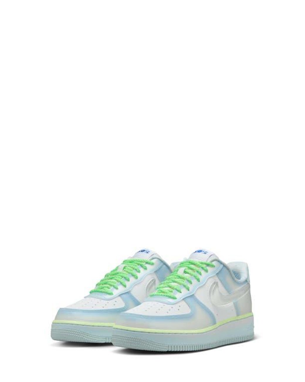Nike Air Force 1 Basketball Sneaker in Green | Lyst