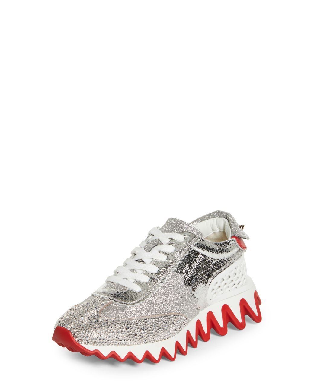 Christian Louboutin Loubishark Crystal Embellished Sneaker Christian Louboutin Loubishark Crystal Embellished Sneaker