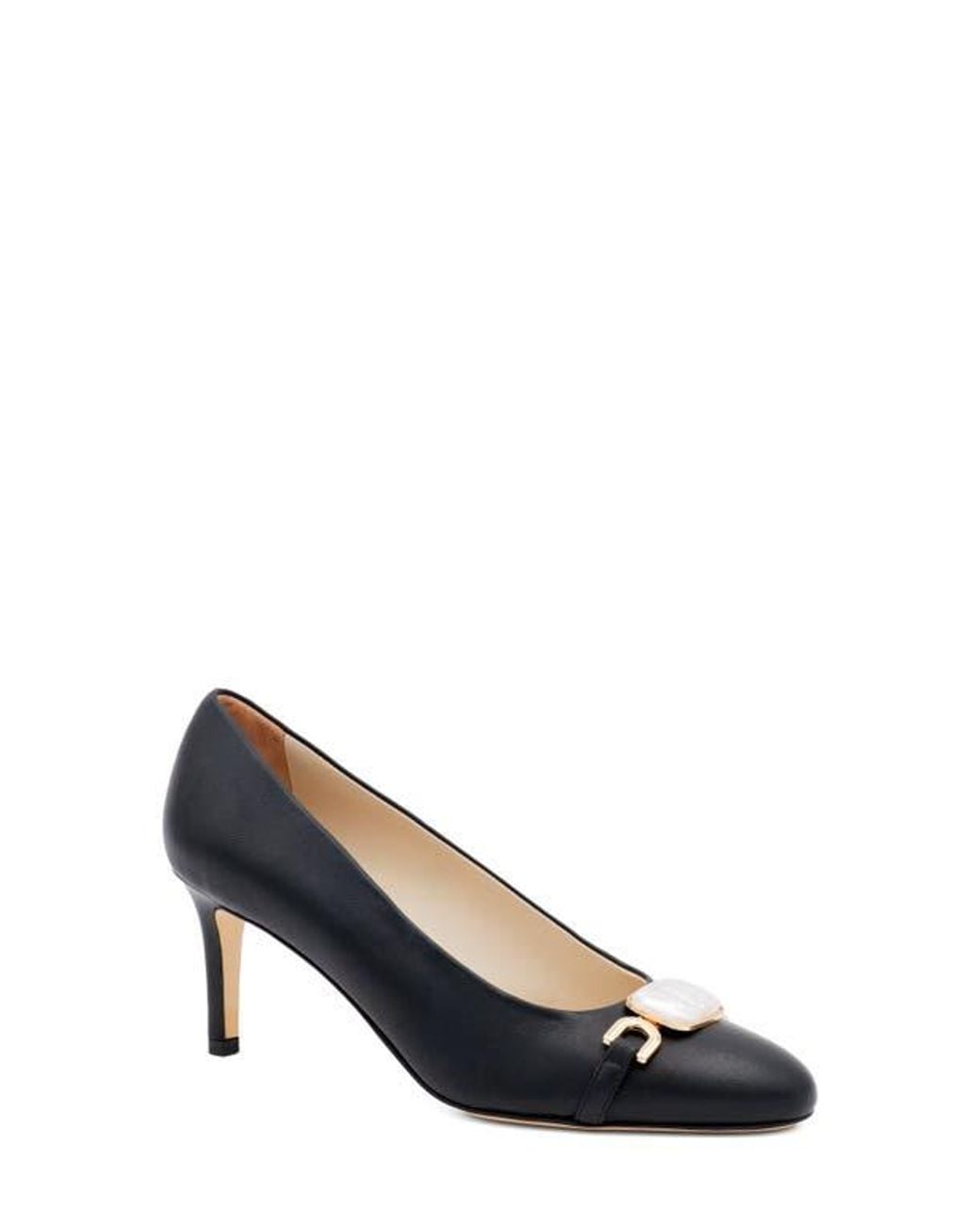 Amalfi by Rangoni Lancetta Almond Toe Pump in Blue | Lyst