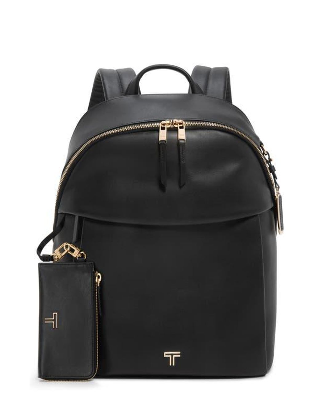 Tumi Holland Leather Backpack in Black | Lyst