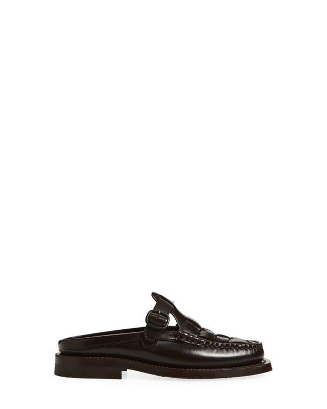 Hereu Bonell Woven Mule in Black | Lyst