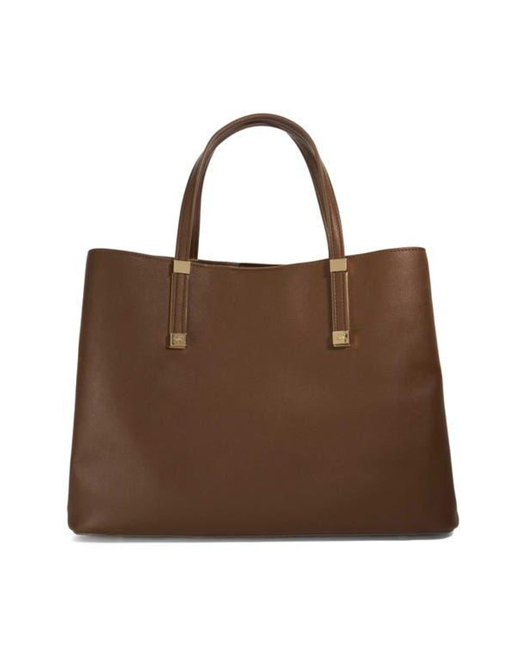 Dune Dorry Leather Tote in Brown | Lyst