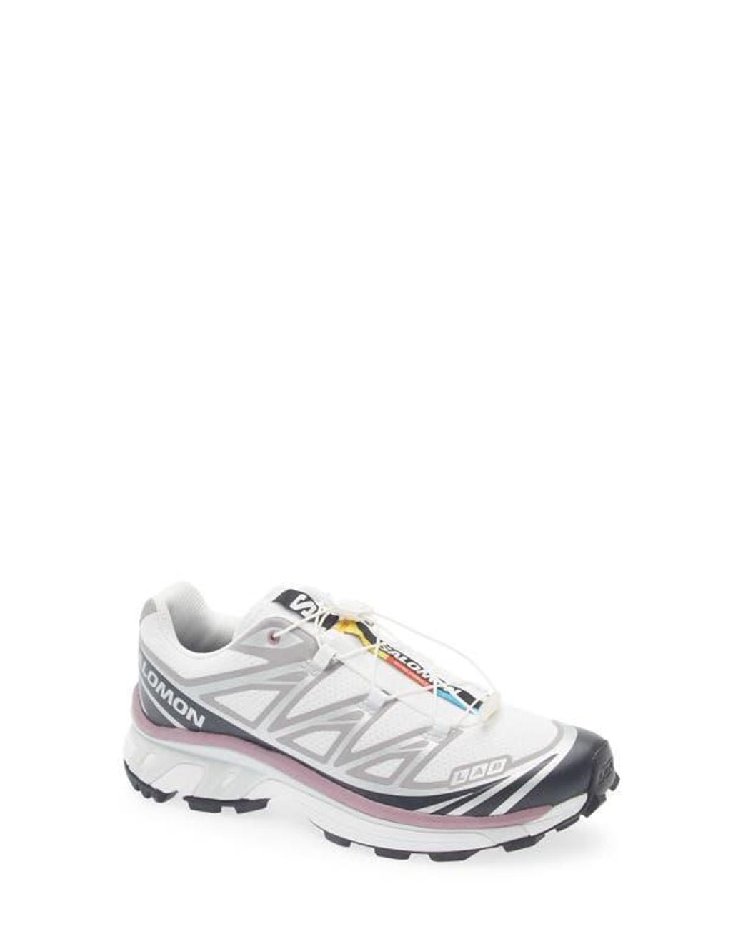 Salomon Gender Inclusive Xt-6 Sneaker in White | Lyst