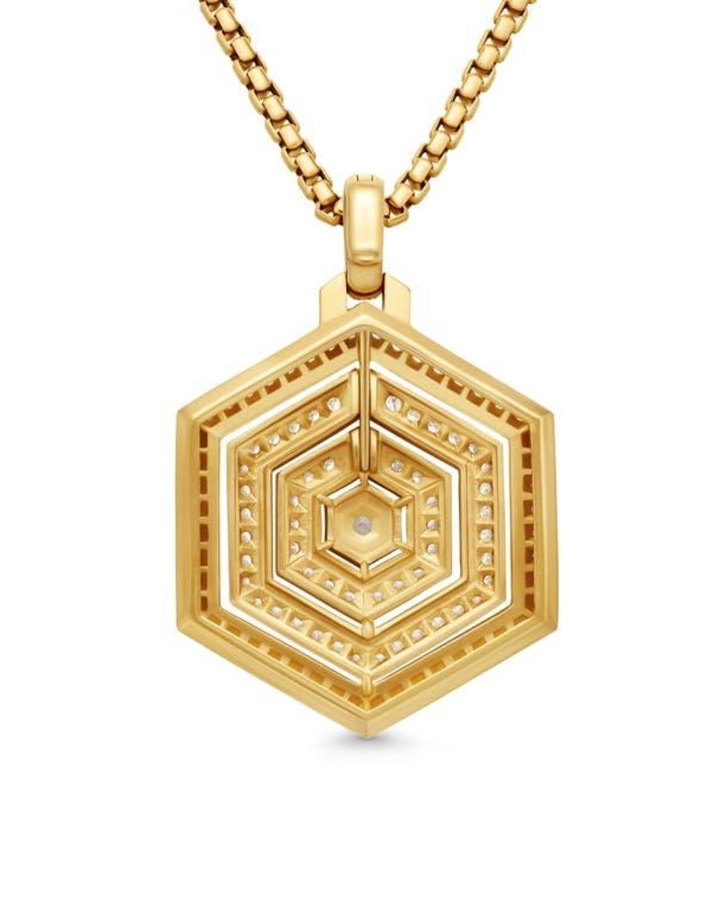 David Yurman Carlyle Pendant in Metallic | Lyst