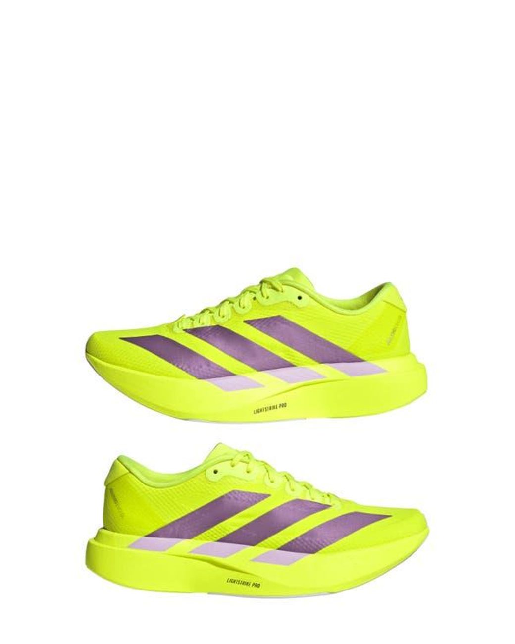 adidas Adizero Evo Sl Running Shoe in Yellow | Lyst