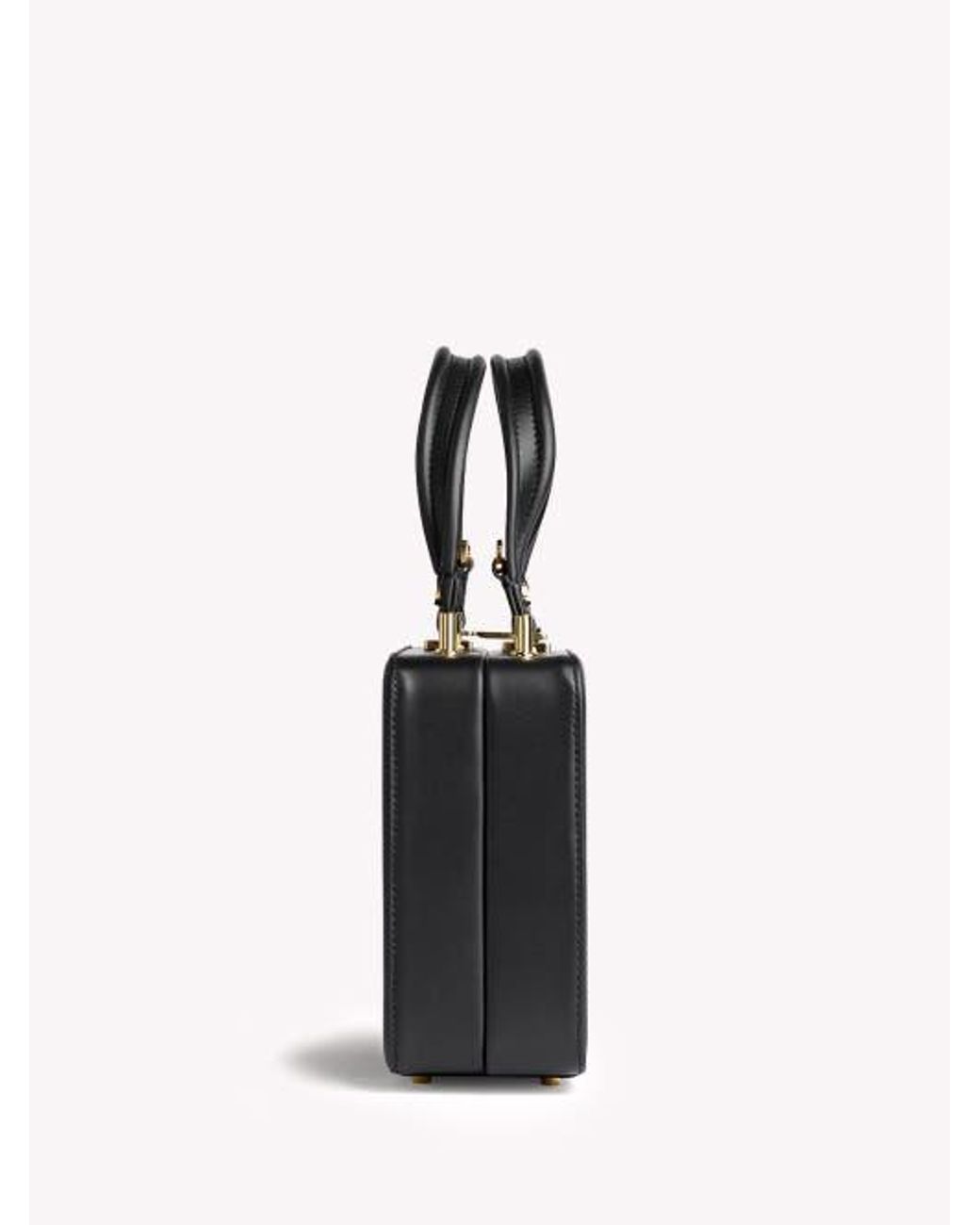 Gianvito Rossi Valì Top Handle Bag in Black | Lyst