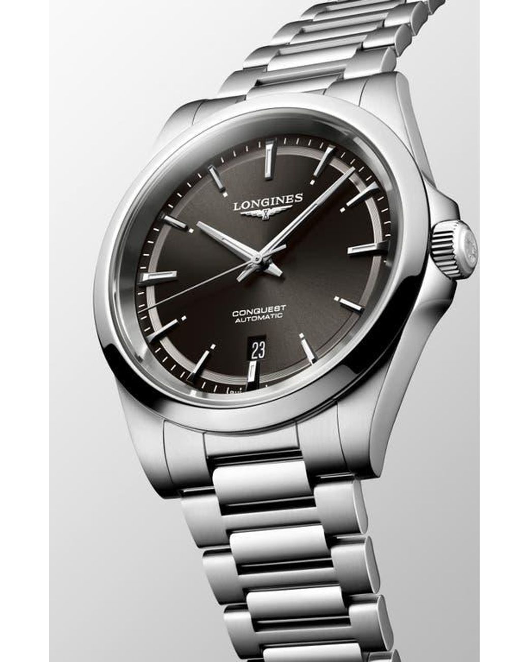 Longines Conquest Bracelet Watch, 41Mm in Metallic for Men | Lyst