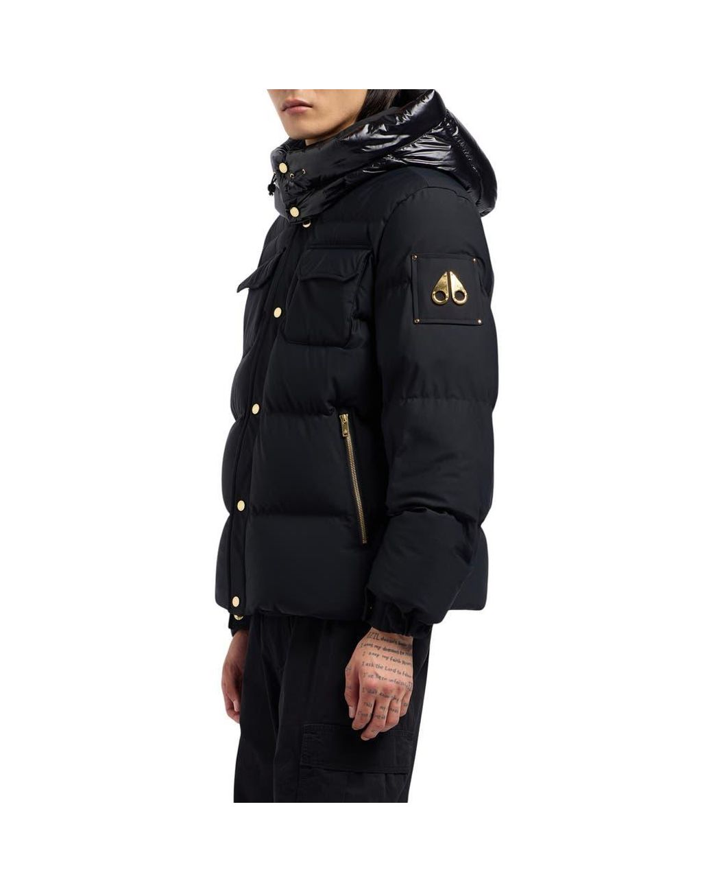 Moose Knuckles Suthep Series 800 Fill Power Down Jacket in Black for ...