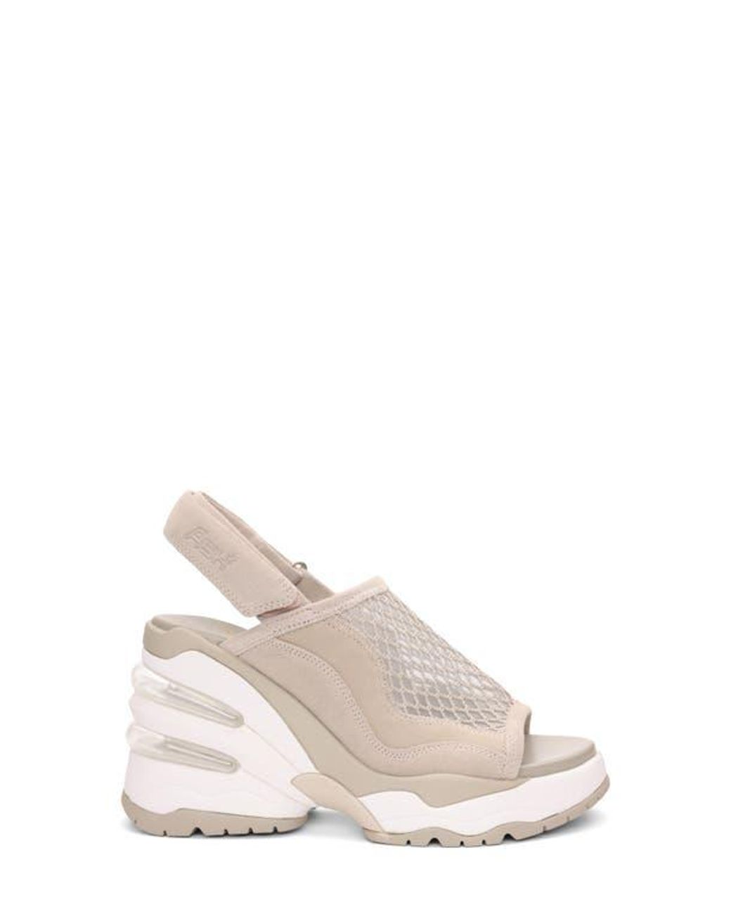 Ash Ceva Bubble Cushioned Slingback Sport Sandal in White | Lyst