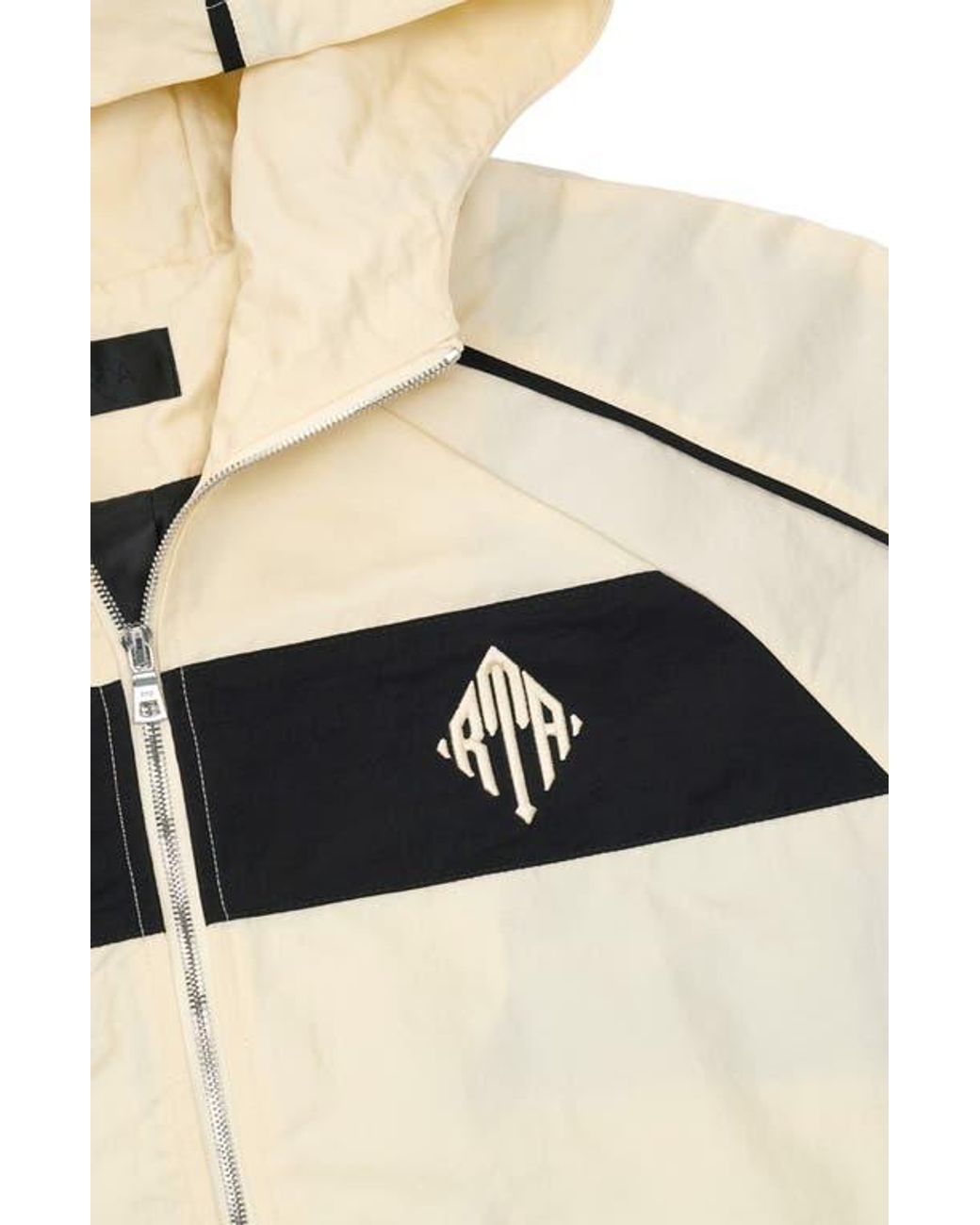 RTA Zayden Hooded Logo Jacket in Natural for Men | Lyst