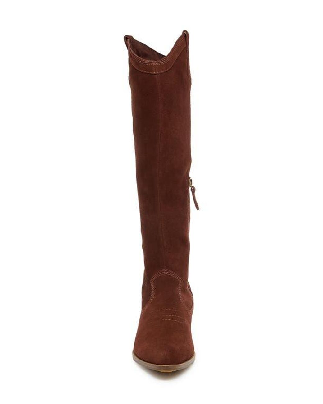 Kelsi Dagger Brooklyn Benson Knee High Western Boot in Brown | Lyst