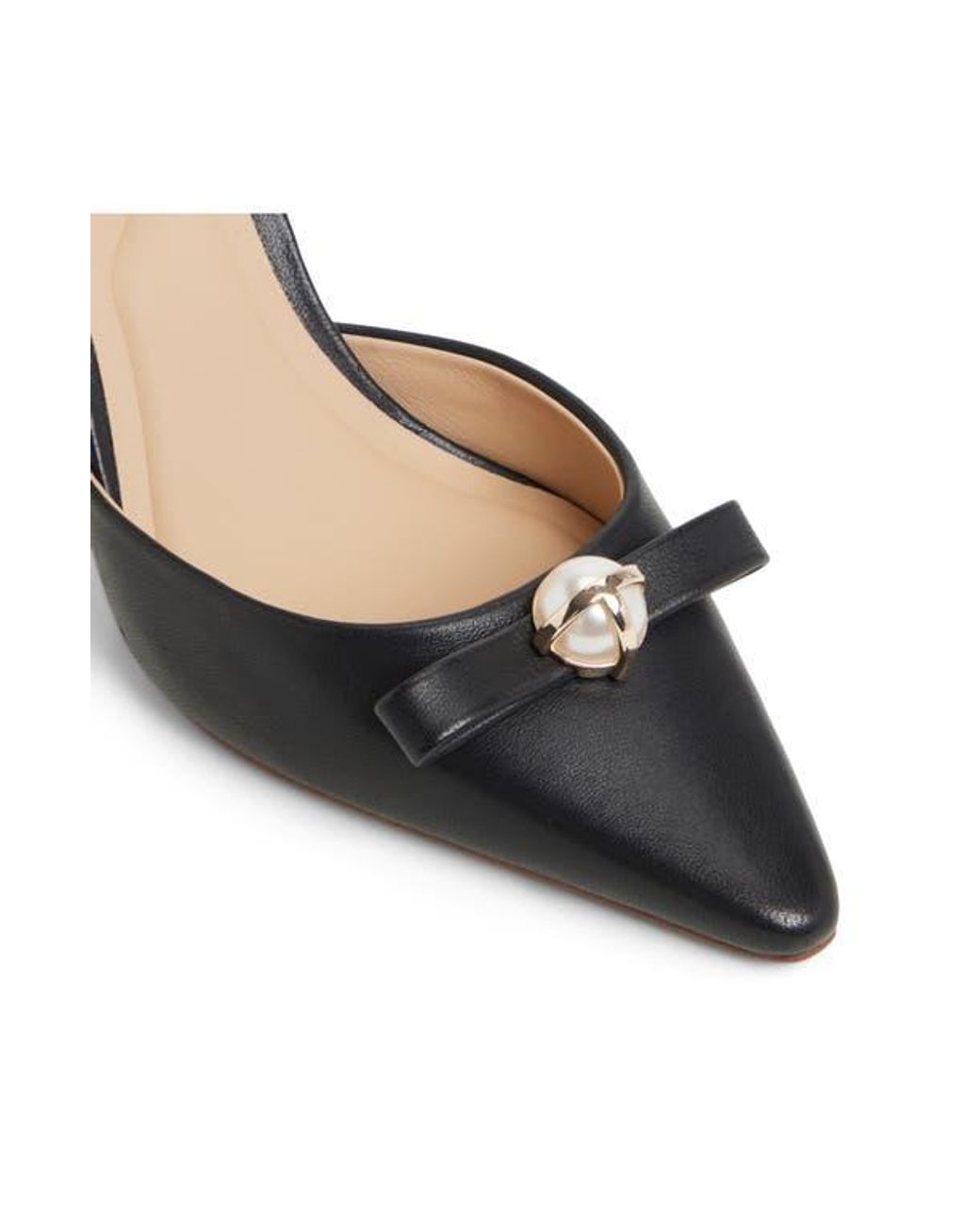 Ted Baker Sienna Slingback Pointed Toe Pump in Black | Lyst
