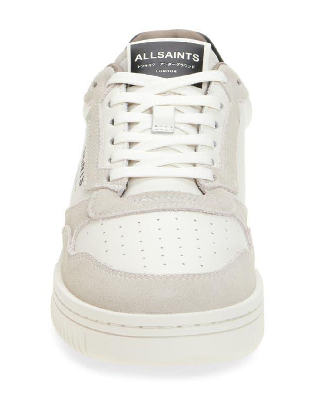AllSaints Regan Low Top Sneaker in White for Men | Lyst