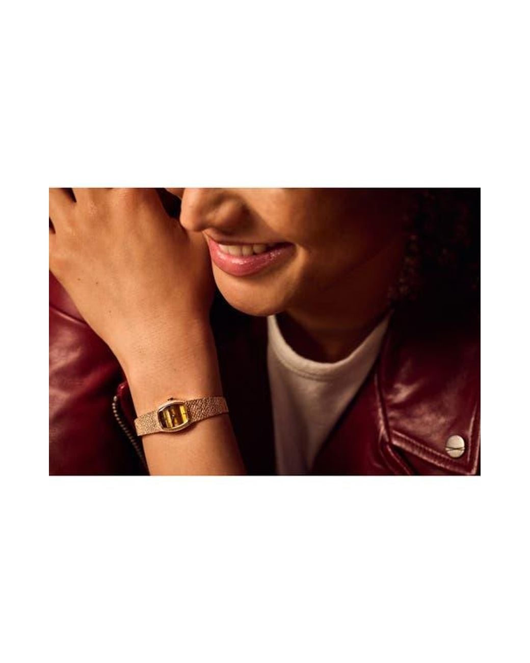 Bulova Goddess Of Time Tiger's Eye Mesh Strap Tonneau Watch, 17Mm in ...