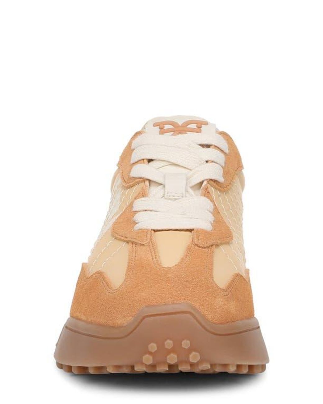 Sam Edelman Langley Retro Sneaker in Natural | Lyst
