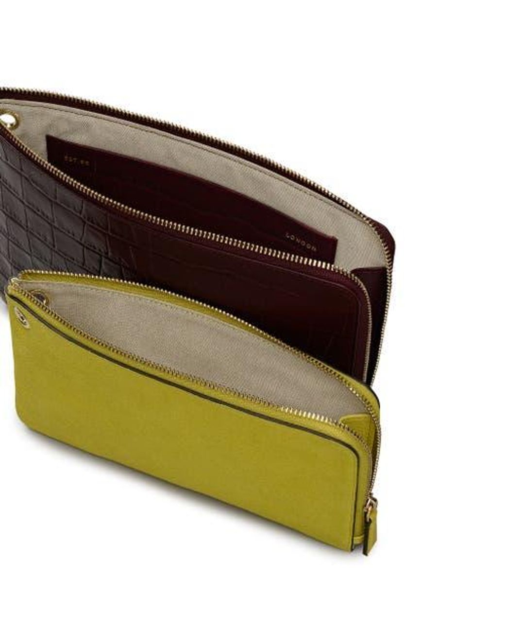Radley Elms Crescent Multi-Compartment Pouch in Red | Lyst