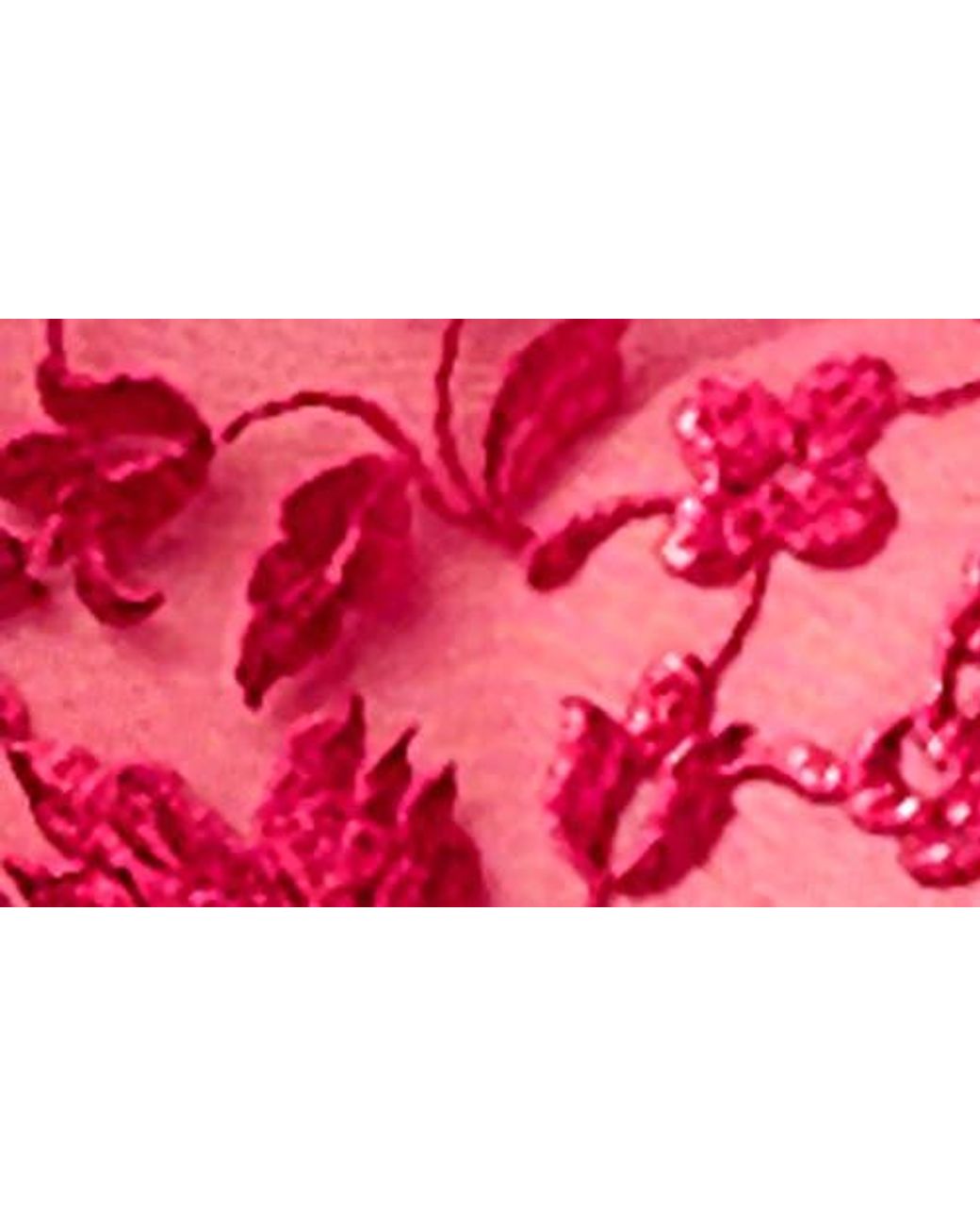 MAPALE Embroidered Floral Basque & Thong Set in Pink | Lyst