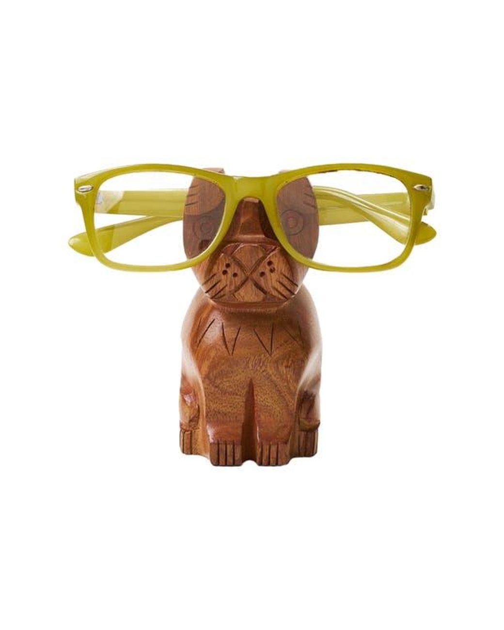 Matr Boomie Dog Eyeglass Holder Stand in Brown | Lyst